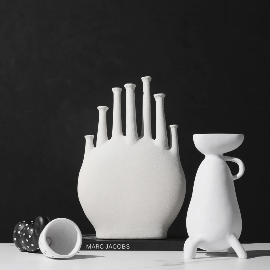 Geometric Ceramic Sculptures