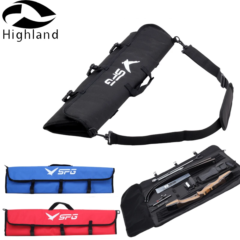 Collapsible Arrow Bag Recurve Bow Bag Shoulder Handle Carrying Archery ...