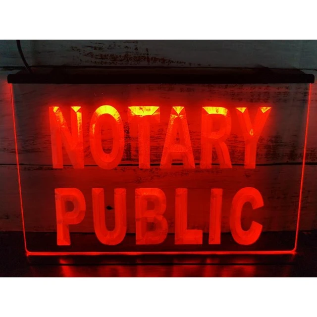 Notary Public Sign