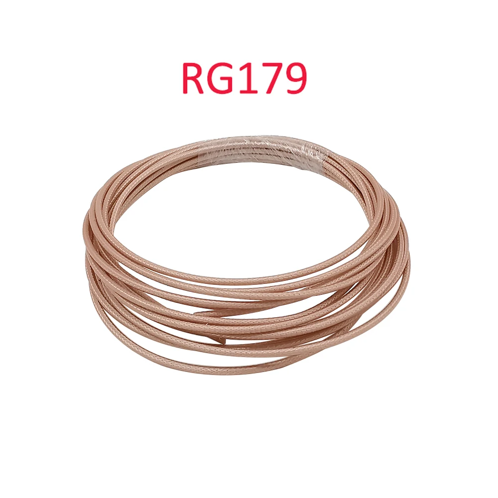 1M RG179 Coaxial Cable Antenna Feeder Transmission Connection Line M17 ...