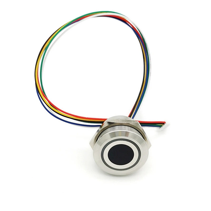 Fingerprint Identification Module,R503-S Circular Capacitive Built-in ...