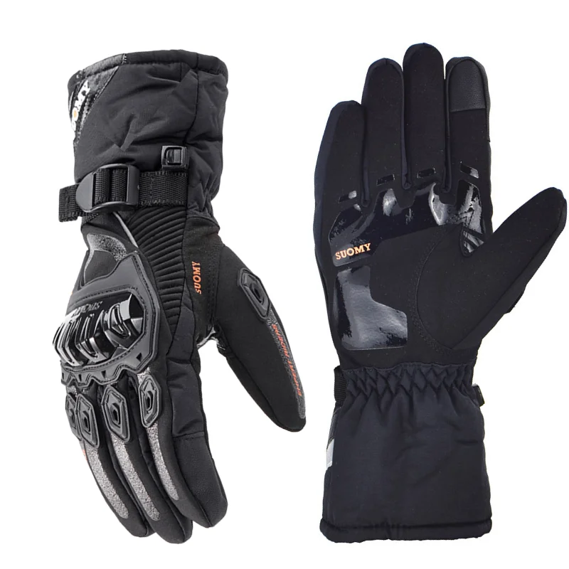 SUOMY Motorcycle Gloves Men Waterproof Windproof Winter Warm Moto Biker ...