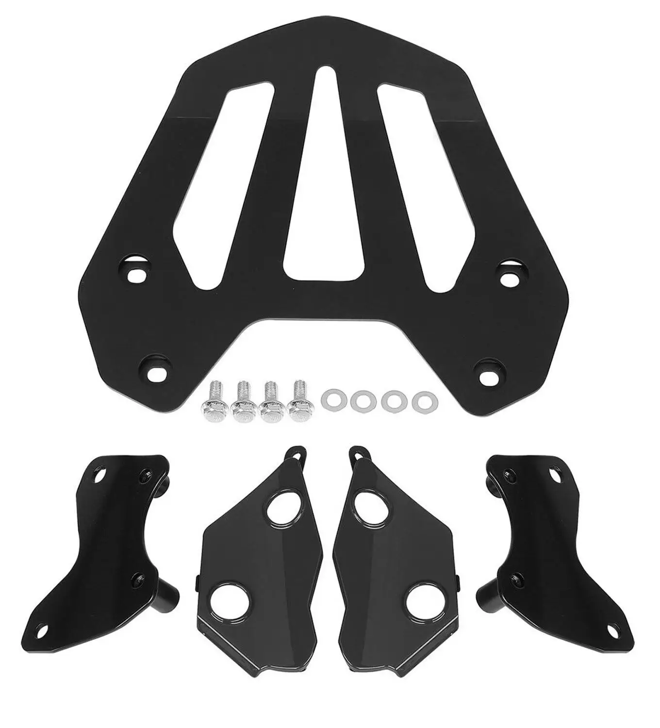 Motorcycle Rear Carrier With Rack Mount Rear Carrier Luggage Rack For ...