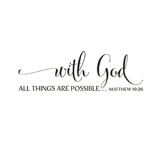 Matthew 19:26 Wallpaper