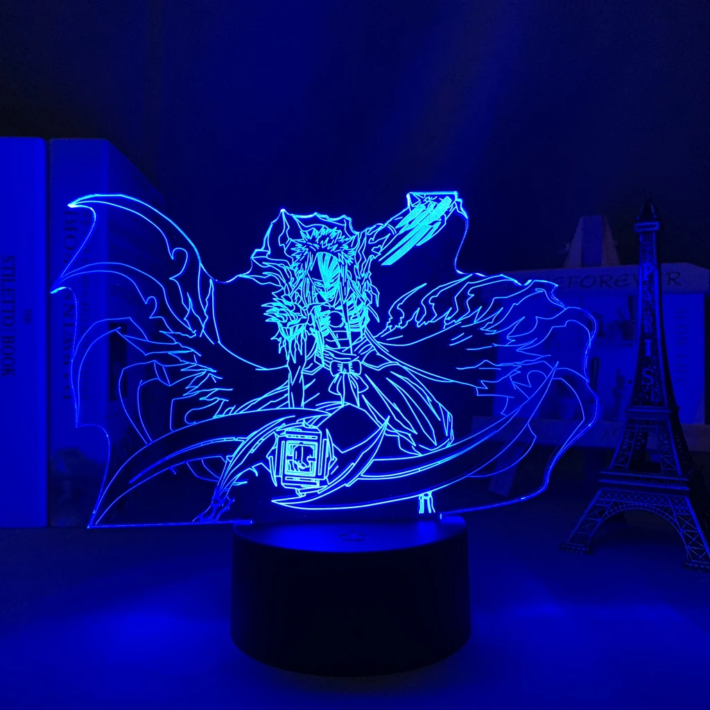 Anime Led Lights Bleach For Room Decor Rgb Color Changing Night Lights ...