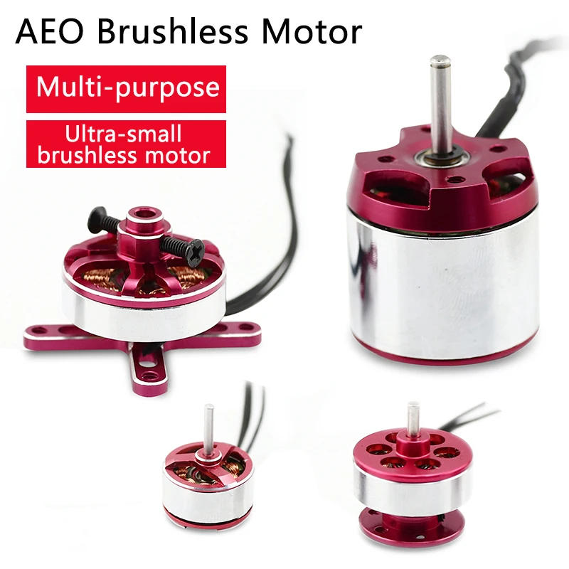 Aeo Ultra-miniature Brushless Motor 1104/1404/1904/1908/2216 For Rc ...