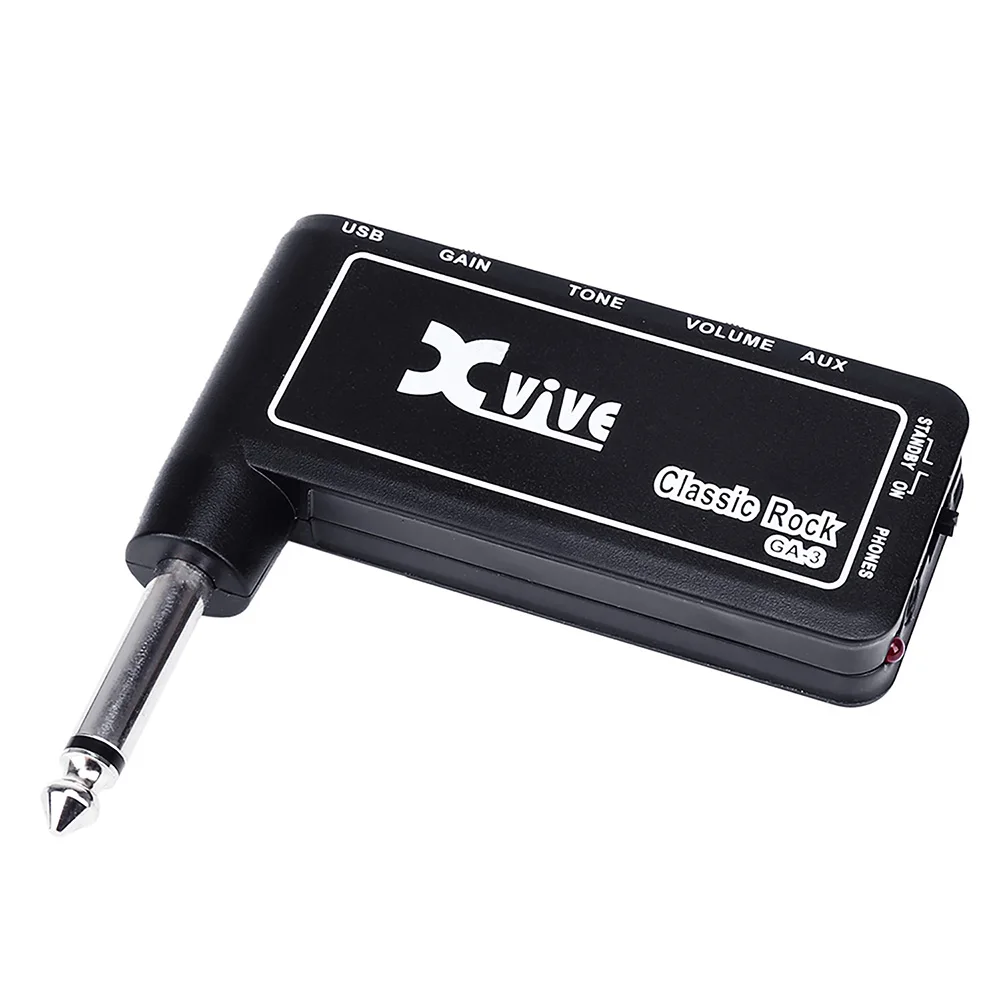 Xvive-Mini-Portable-Rechargeable-Electric-Guitar-Plug-Headphone-Amp ...