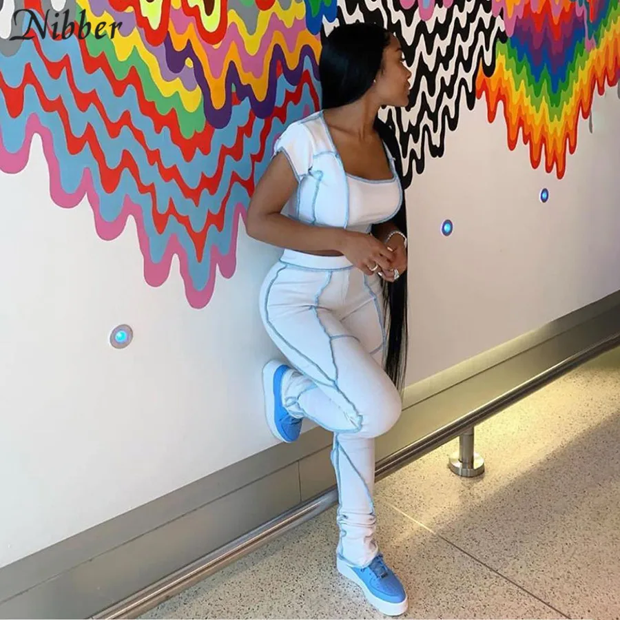 NIBBER, повседневные костюмы, женский спортивный костюм, фитнес-костюм ...