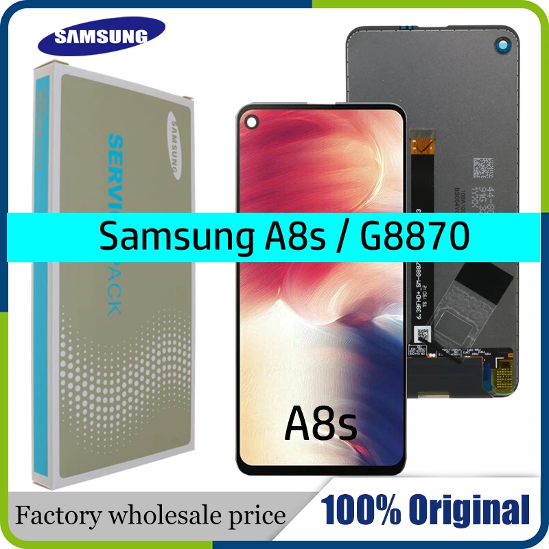 Original 6.4" LCD For Samsung Galaxy A8S G8870 G887FZ LCD Display Screen replacement Digitizer ...