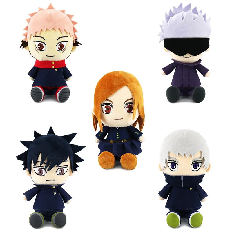 10-15cm-Jujutsu-Kaisen-Plush-Toys-Anime-Gojo-Plushies-Fushiguro-Megumi ...