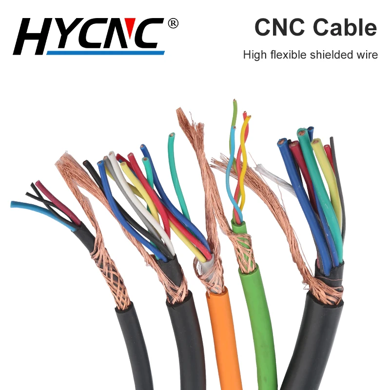 2-5-Core-Drag-Wire-Shielded-Cable-1m-PVC-Flexible-Wire-Bending ...