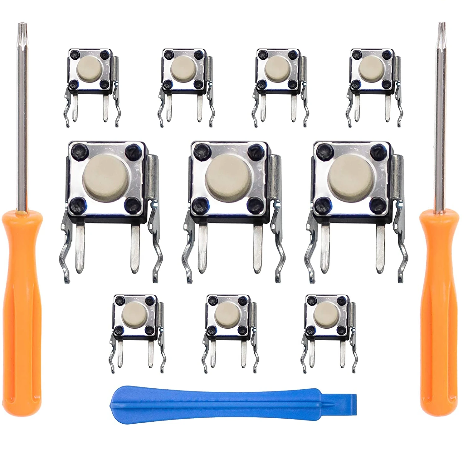 10 Original Tactile On/Off Switch Repair Kit For Xbox One Controllers ...