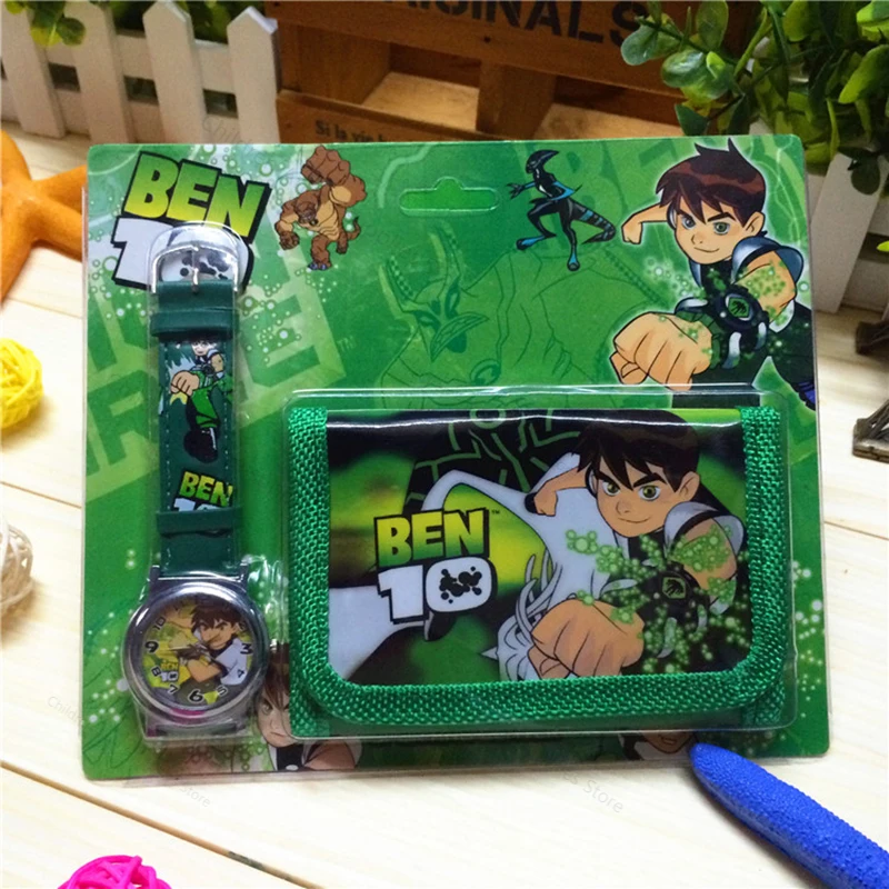 Ben-10-Omnitrix-Original-Cartoon-Student-Stationery-Kids-Watch-Wallet ...