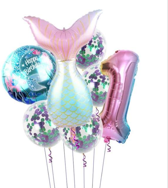 Mermaid Tail Balloon | Free Global Delivery