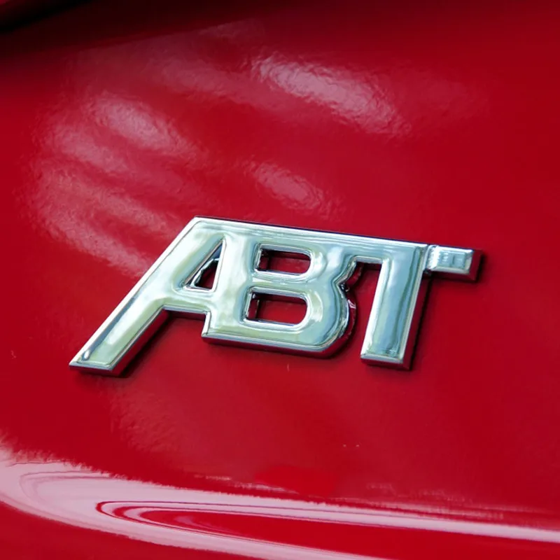 Generic Metal ABT Badge 4Motion Emblem Decals Front Grille For Audi ...