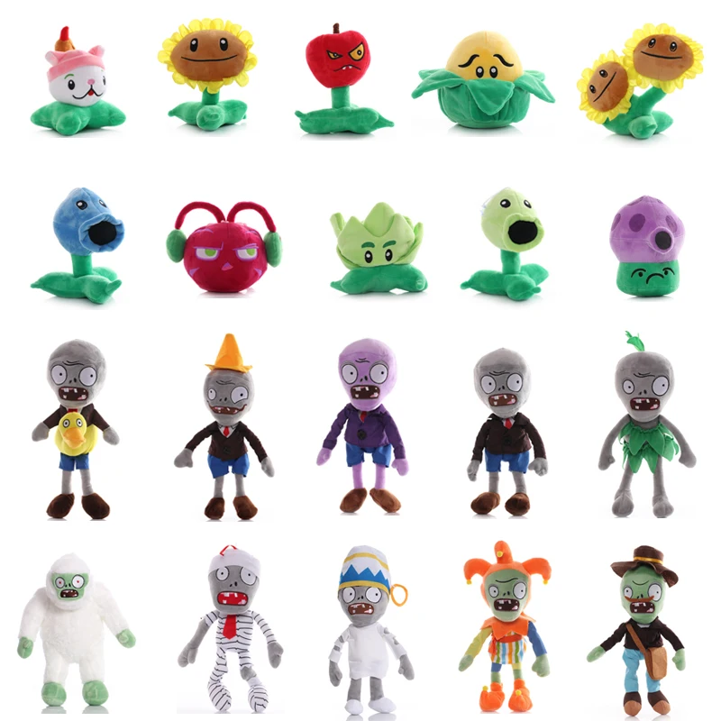 20pcs-lot-13-20cm-Plants-vs-Zombies-Plush-Stuffed-Toys-PVZ-Plants ...