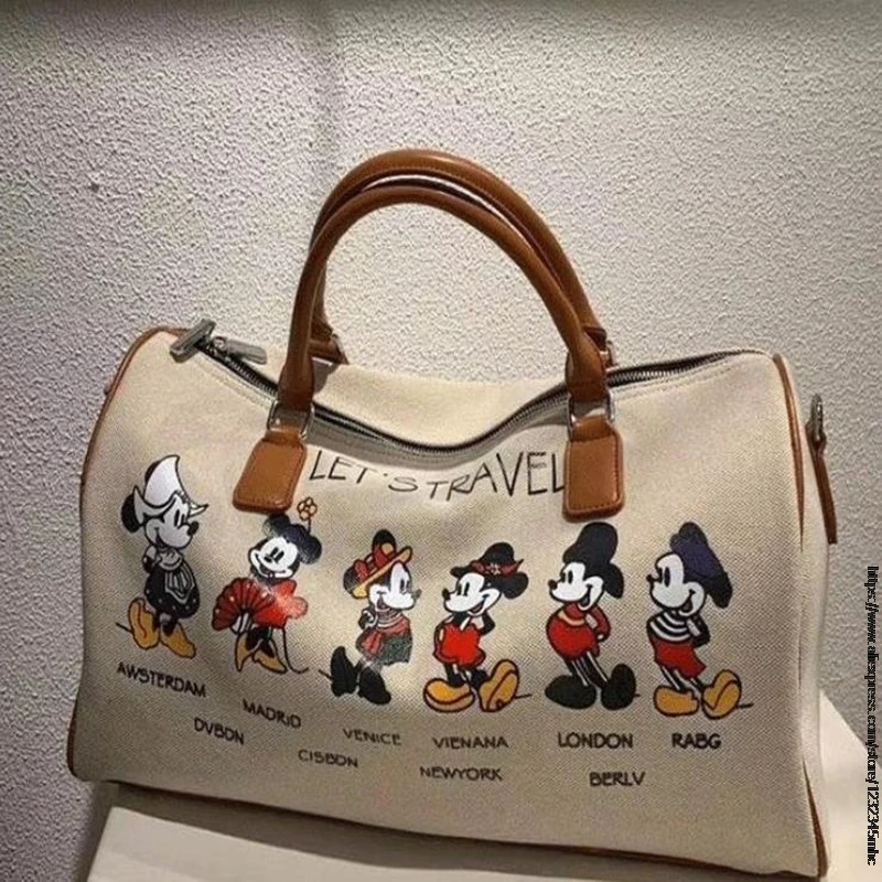 Original Disney Mickey Mouse Women Shoulder Messenger Bag Lady Minnie ...