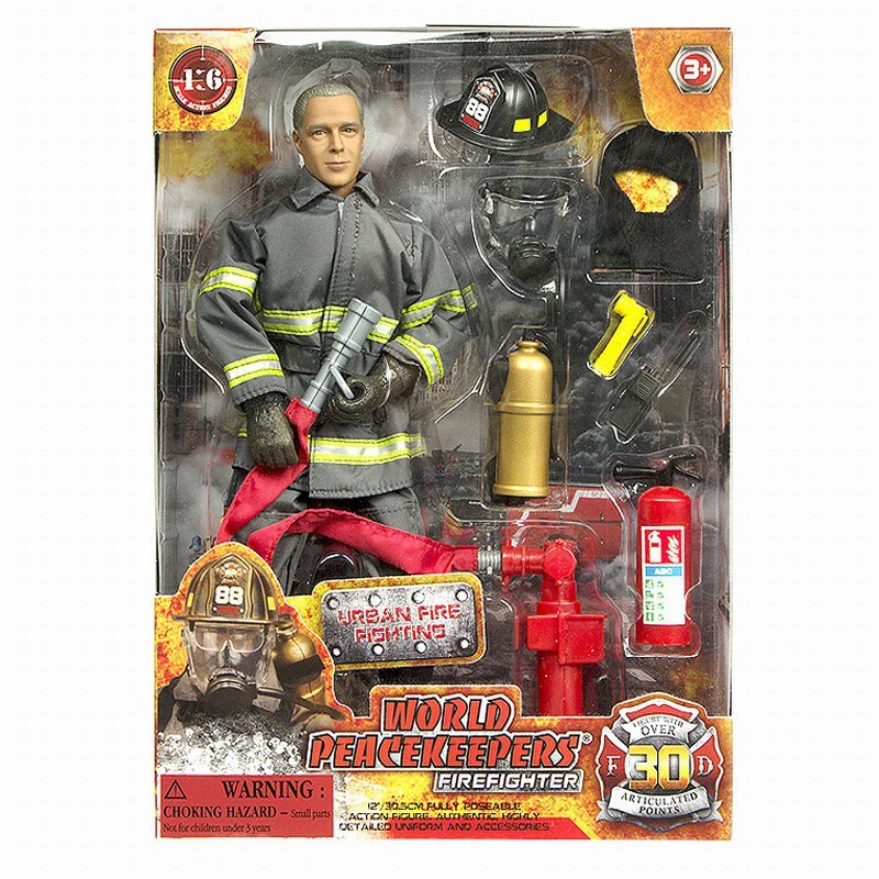 Action Figures Toys & Games Urban Firefighter Oxygen Tank 1/6th Scale ...