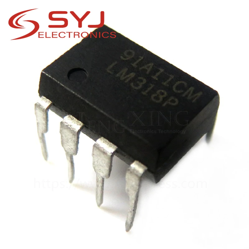 10pcs/lot Lm318p Lm318n Lm318 Dip-8 In Stock - Integrated Circuits ...