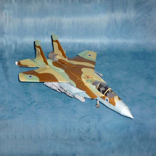 Israeli F15 Thunderbolt Fighter Cubic Paper Model Diy Military Handmade ...