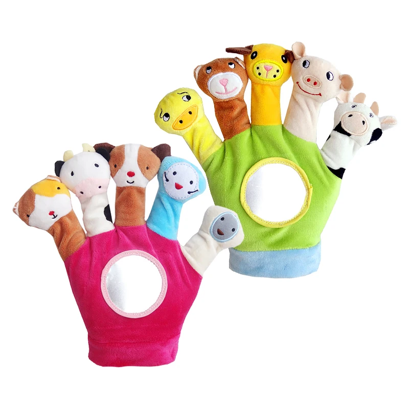 Children-Hand-Puppet-Gloves-Toy-Kids-Plush-Hand-Puppet-Cartoon-Cute ...
