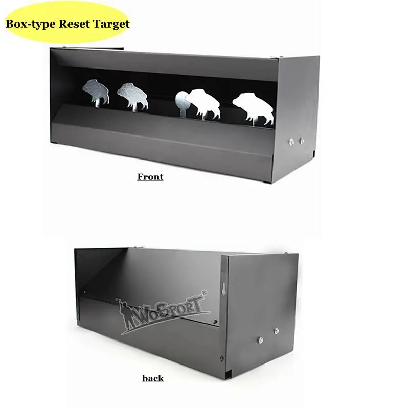 Heavy Duty Pellet Trap Air Rifle Pellet Trap Self Reset 5 targets ...