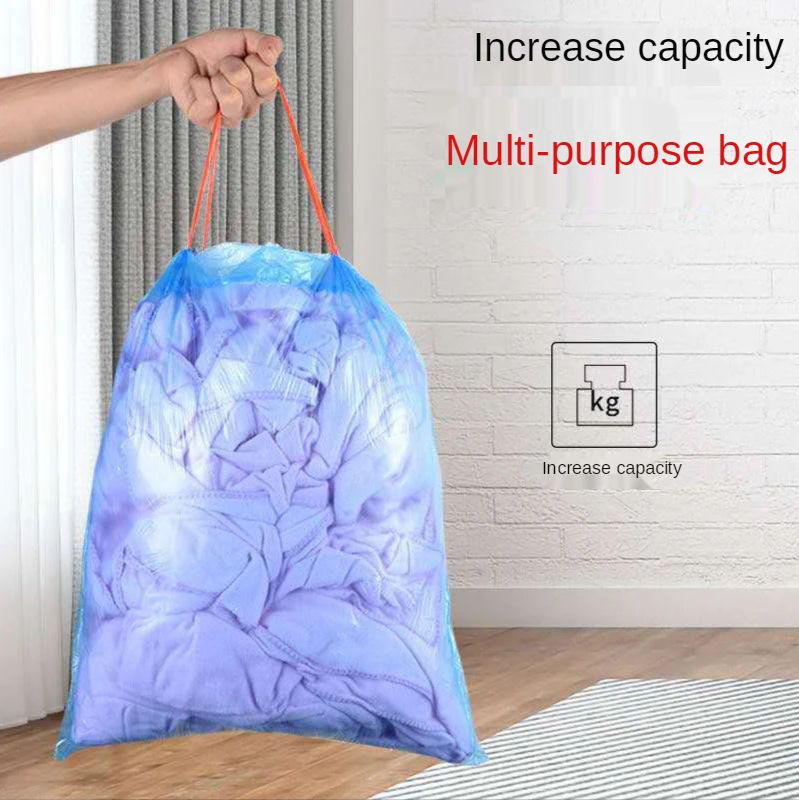 Sacs poubelle,Sac à ordures à cordon coulissant, sac à ordures ménager ...