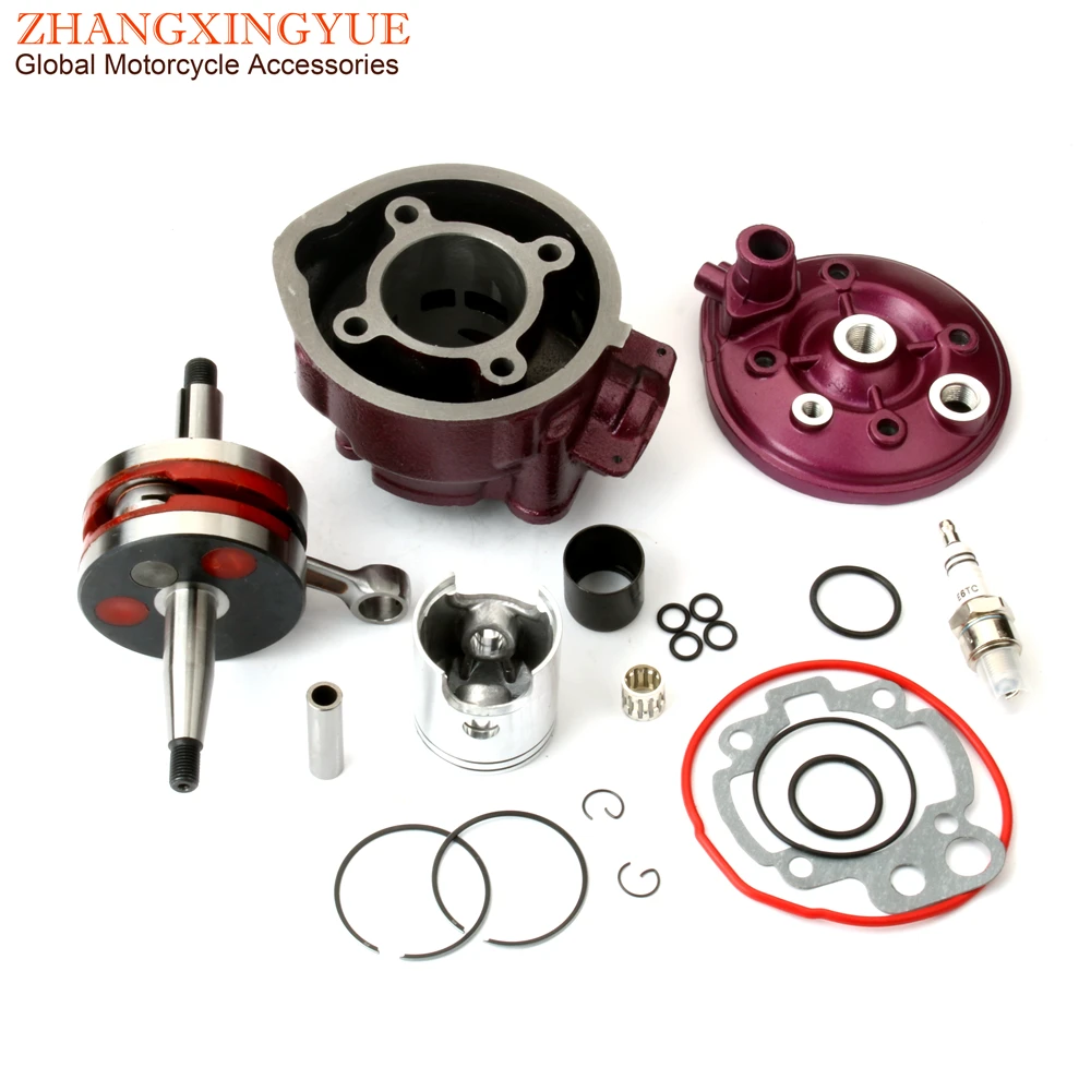 Motorcycle 90cc Big Bore Cylinder Kit & Crankshaft For Generic Trigger ...