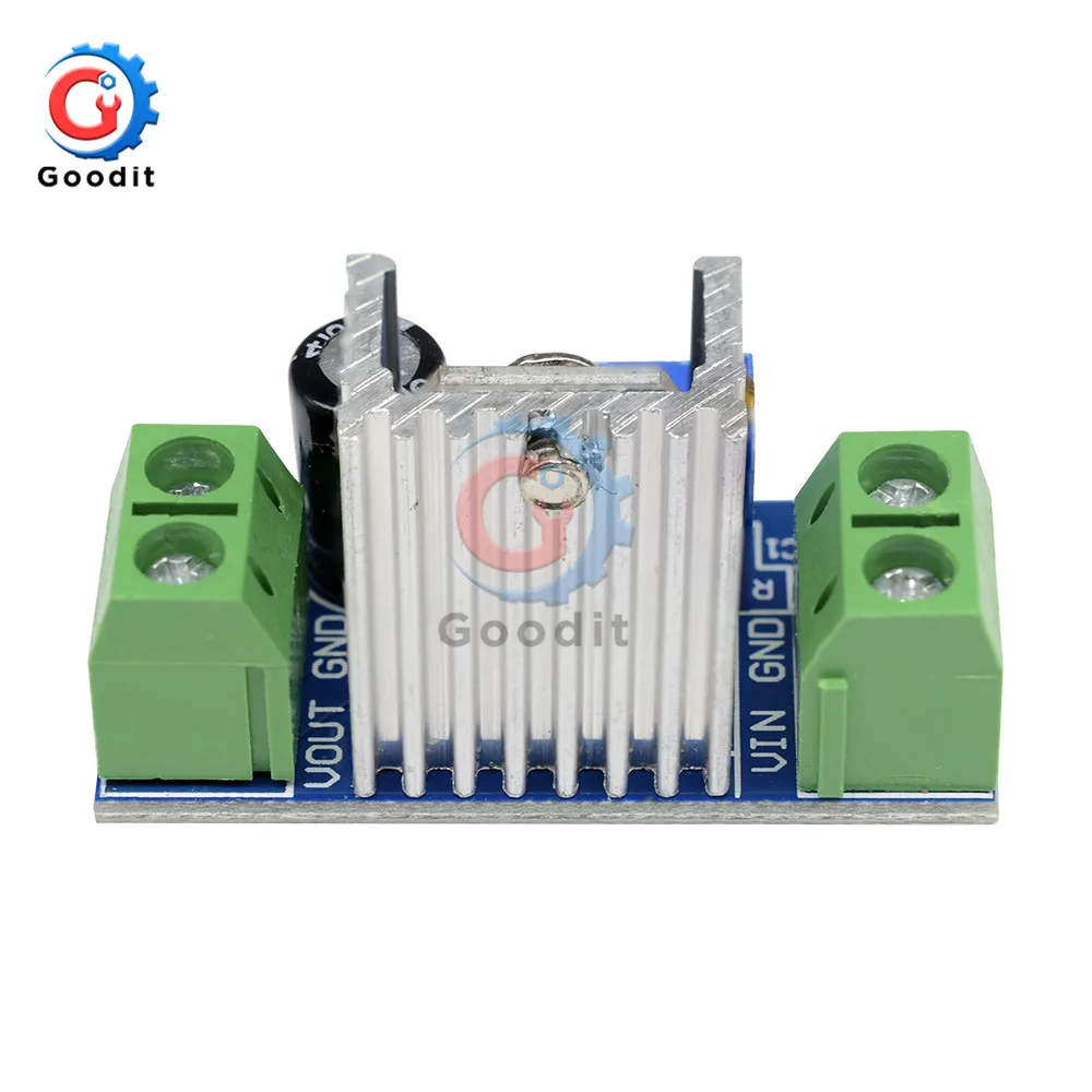 LM317 Adjustable Voltage Linear Regulator Power Supply Step Down Buck ...