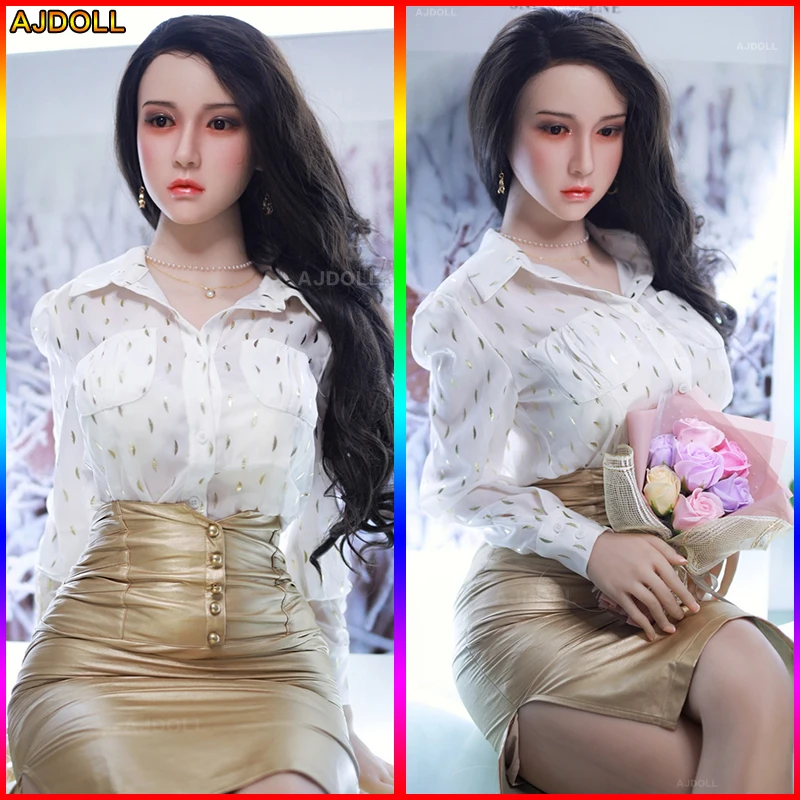Aj 168cm Adult Life Full Size Silicone Sex Doll Skeleton Realistic