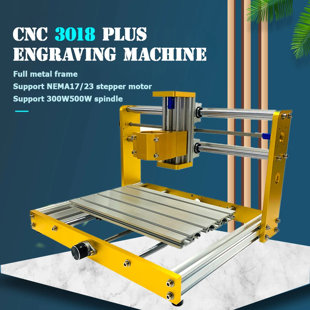 Aluminum-CNC-3018-Plus-Frame-Kit-52mm-Diameter-Spindle-Holder-Engraver ...