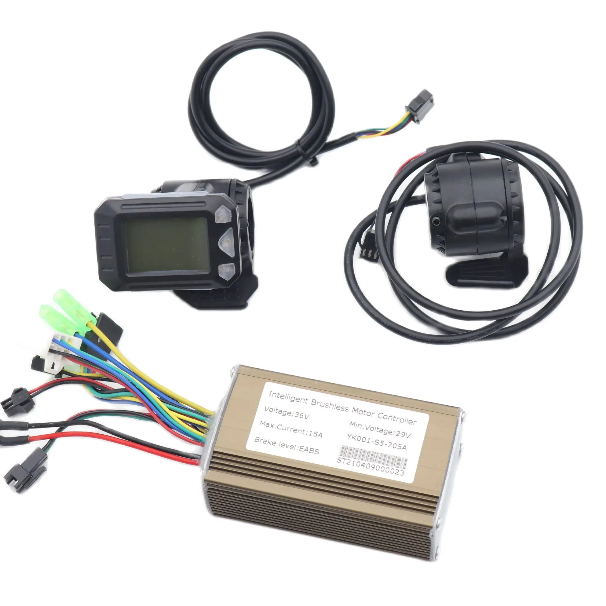 24V-48V/36V-60V 350W Electric Bicycle Controller with LCD Display Panel ...