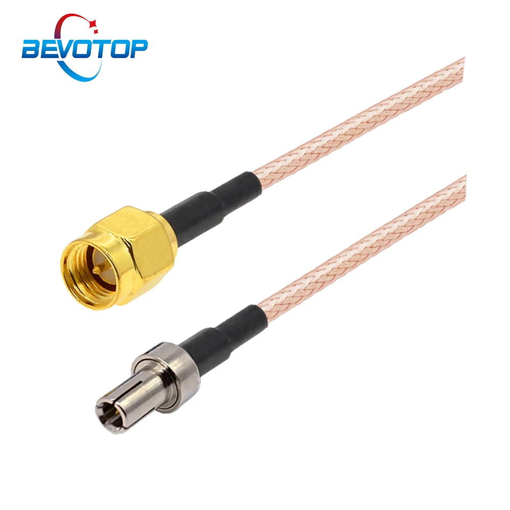 2PCS-LOT-Straight-TS9-Female-Jack-To-SMA-Male-Plug-RG316-Coaxial-Pigtail-Cable-Assembly ...