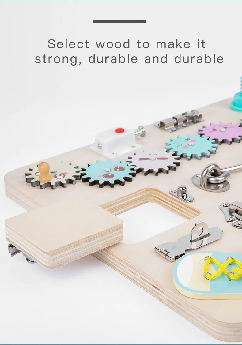 Tableau Sensoriel Montessori – Little Spencer