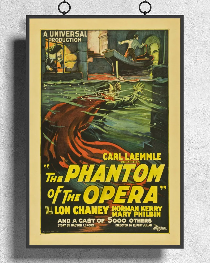 Phantom Of The Opera 1925 Movie Poster
