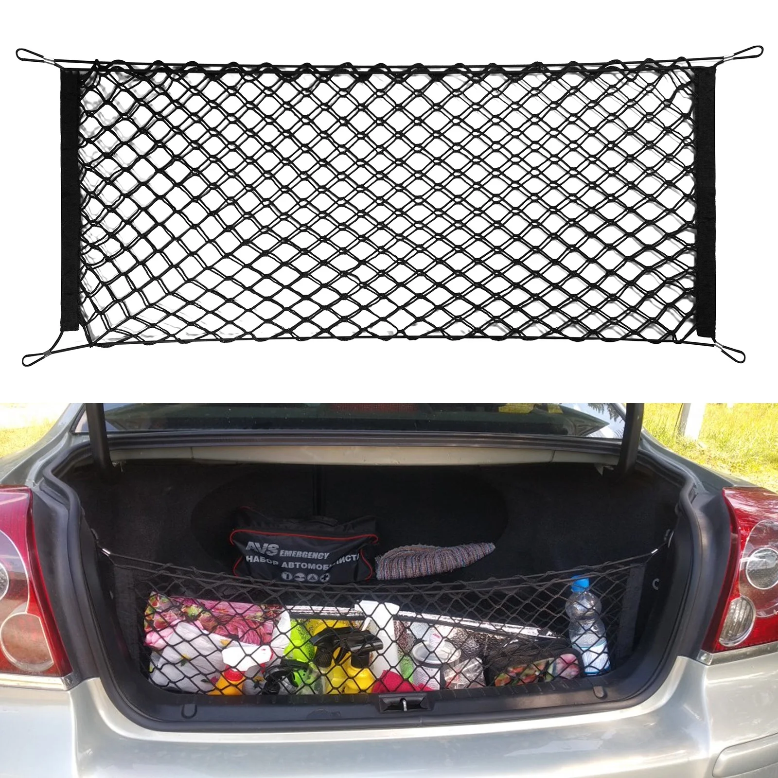Car-Luggage-Cargo-Storage-Bag-Rear-Trunk-Nylon-Receive-Arrange-Net-Back ...
