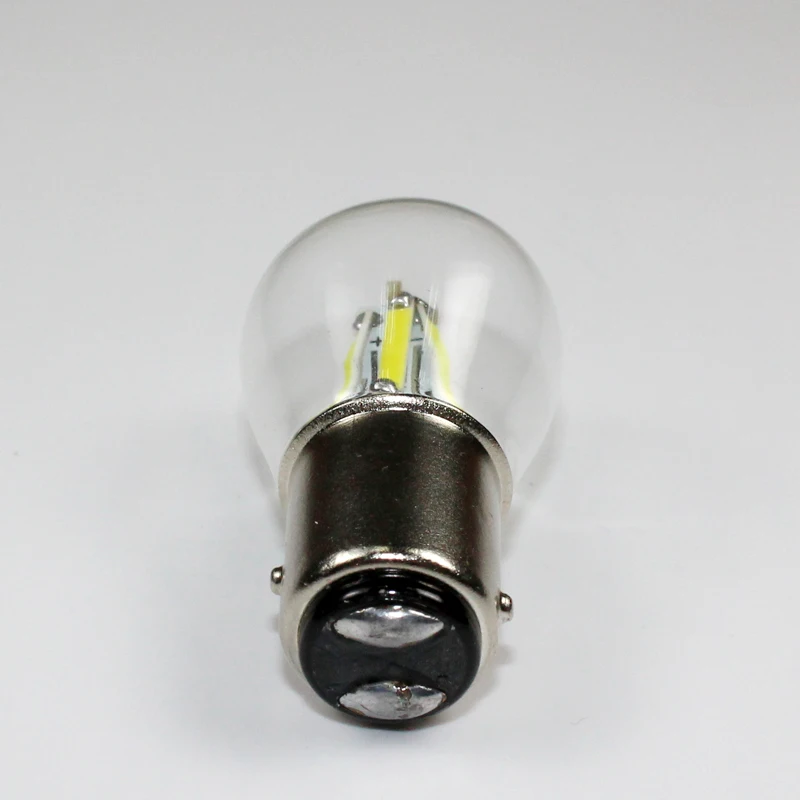 BA15S BA15C LED Filament Bulb socket 1156 1157 Brake Lights COB Car ...
