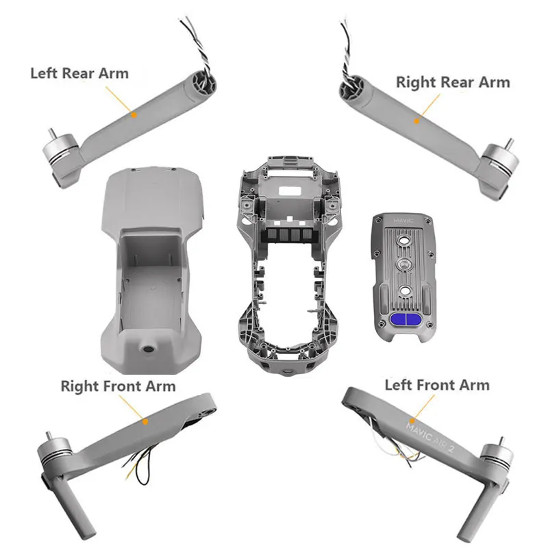 Piezas De Reparación Para Dron Dji Mavic Air 2 Piezas De Repuesto Para