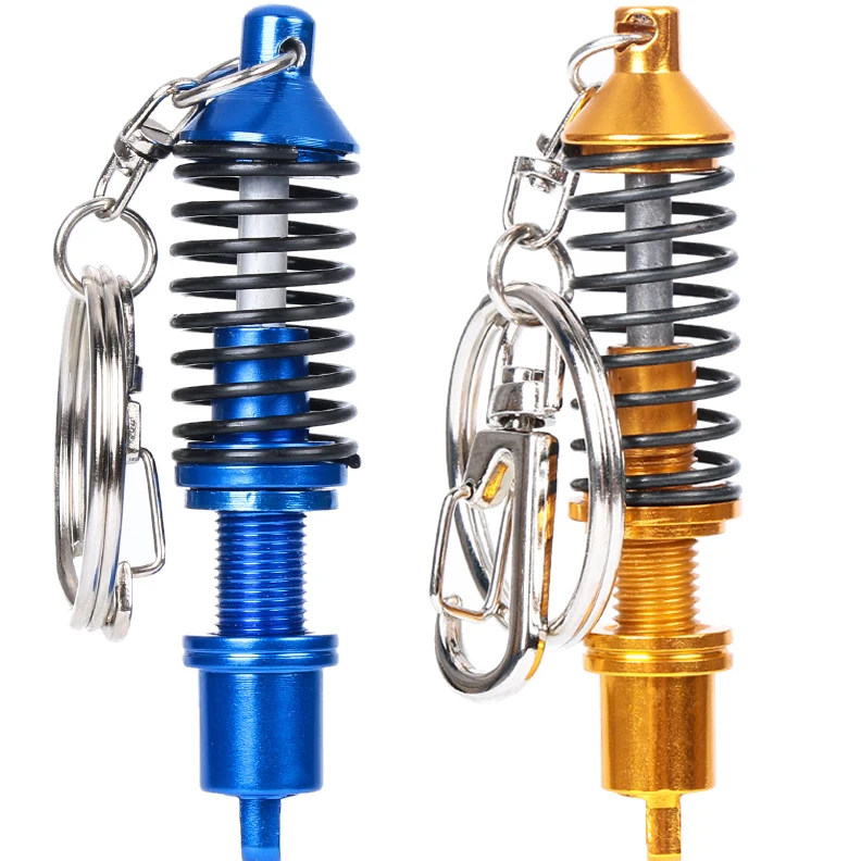 Universal Spring Car Tuning Part Shock Absorber Keyring Adjustable ...