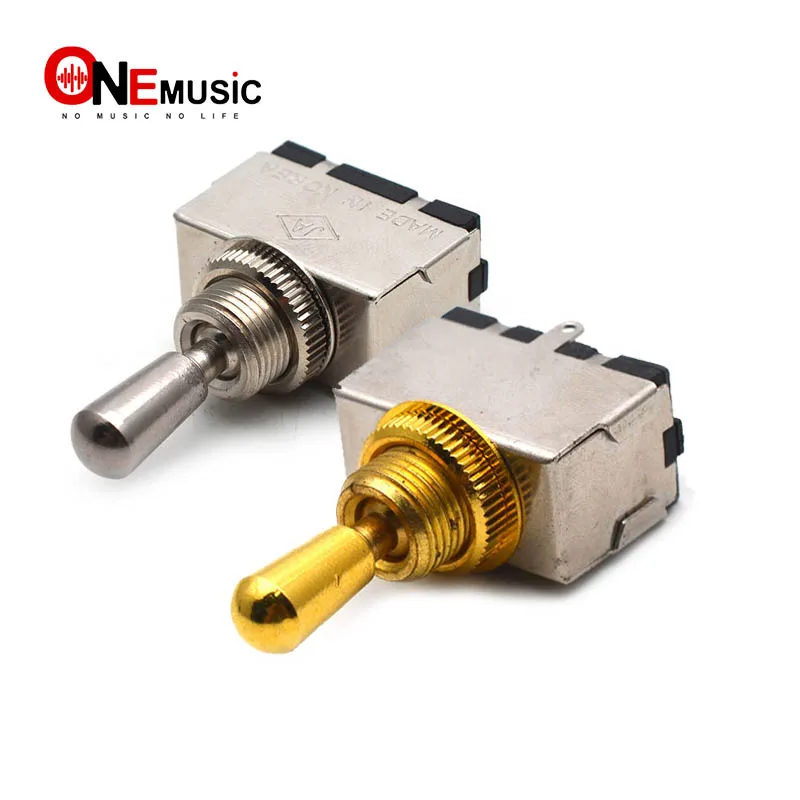 10pcs Metal Sealed Electric Guitar 3 Way Box Toggle Switch for Les Paul ...