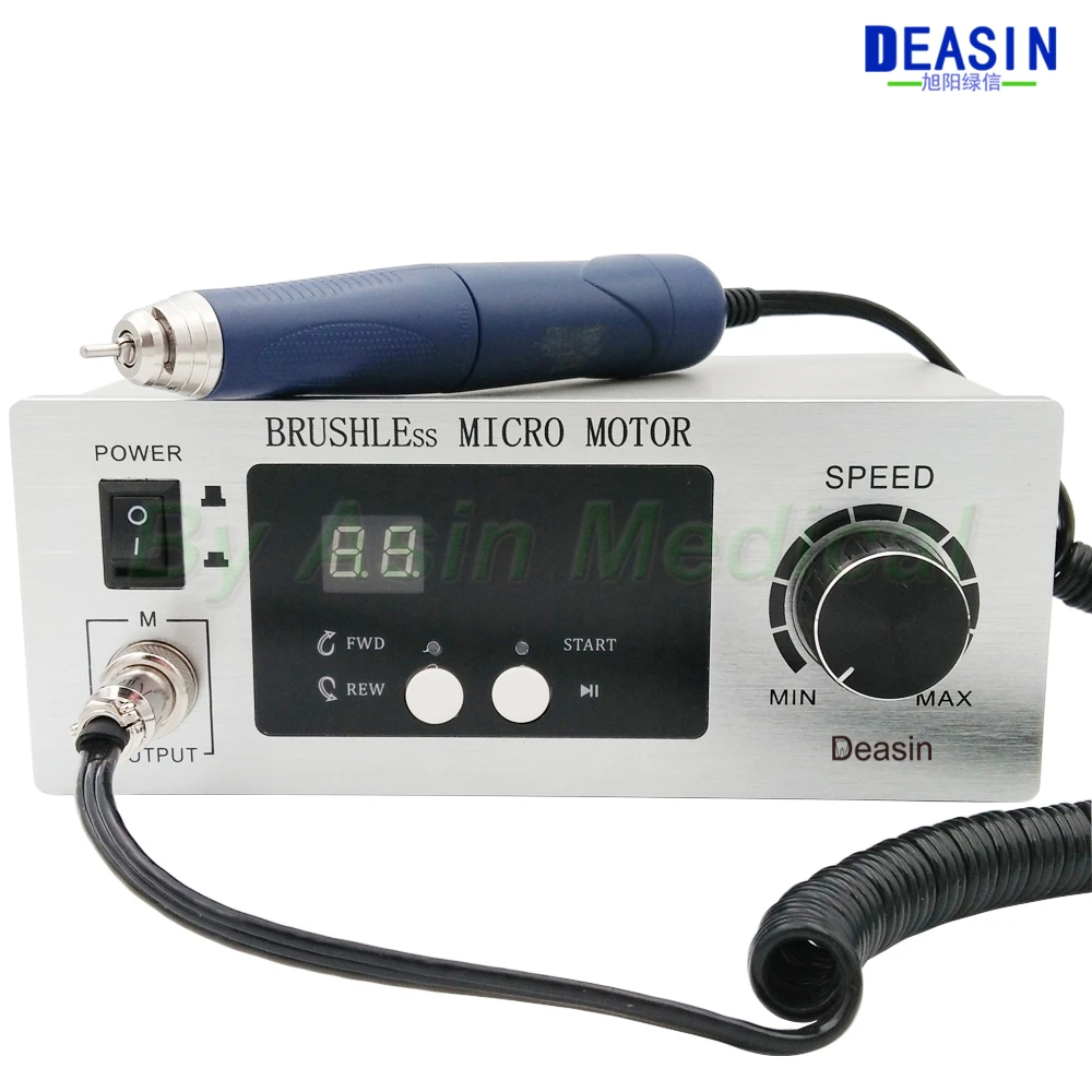 70,000 Rpm Non-carbon Brushless Aluminium Shell Dental Micromotor ...