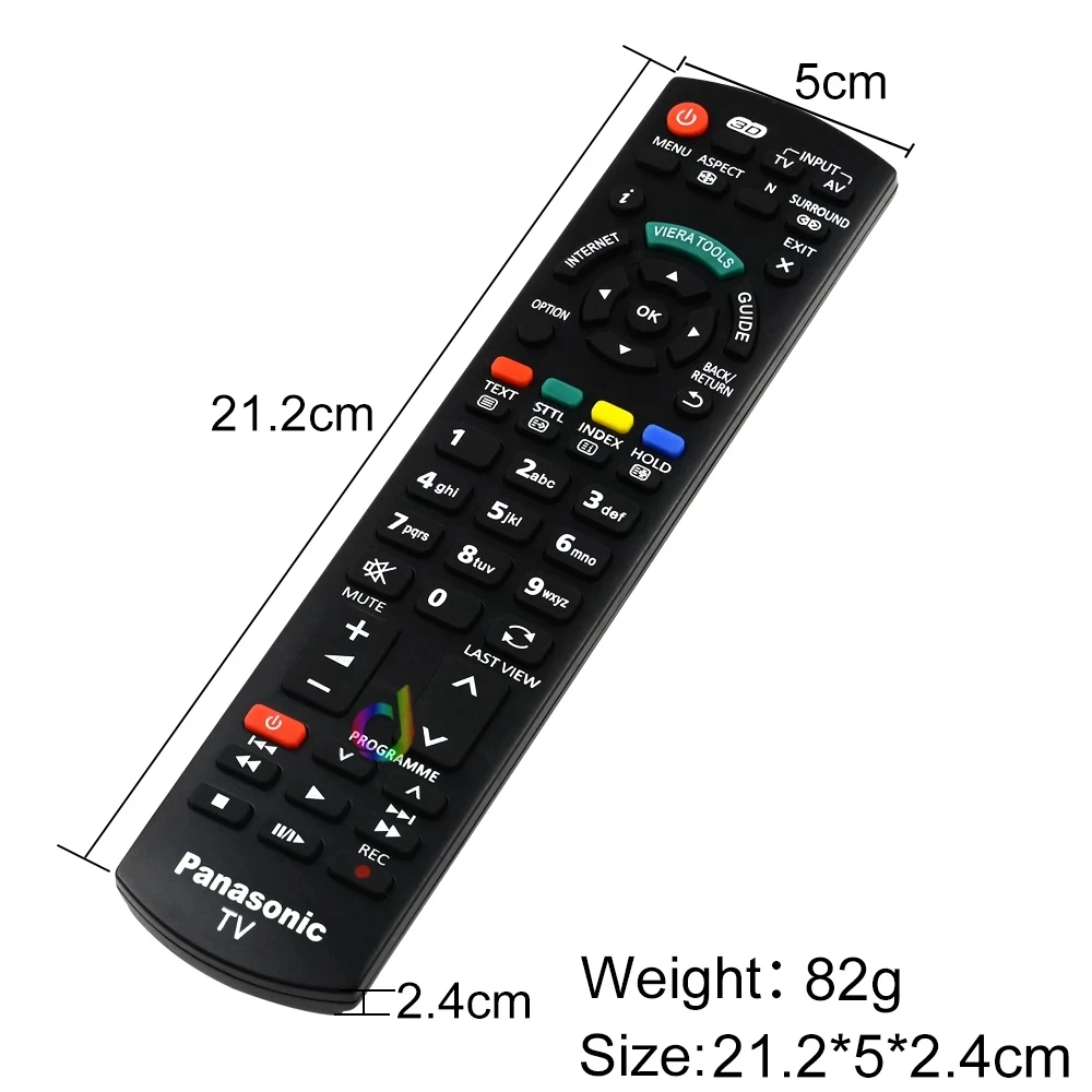 N2qayb000752 Remote Control For Panasonic Tv N2qayb000572 N2qayb000487 ...