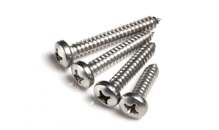 VIS,m1.7 100pcs-8 mm--Vis à bois rondes encastrées en acier inoxydable ...