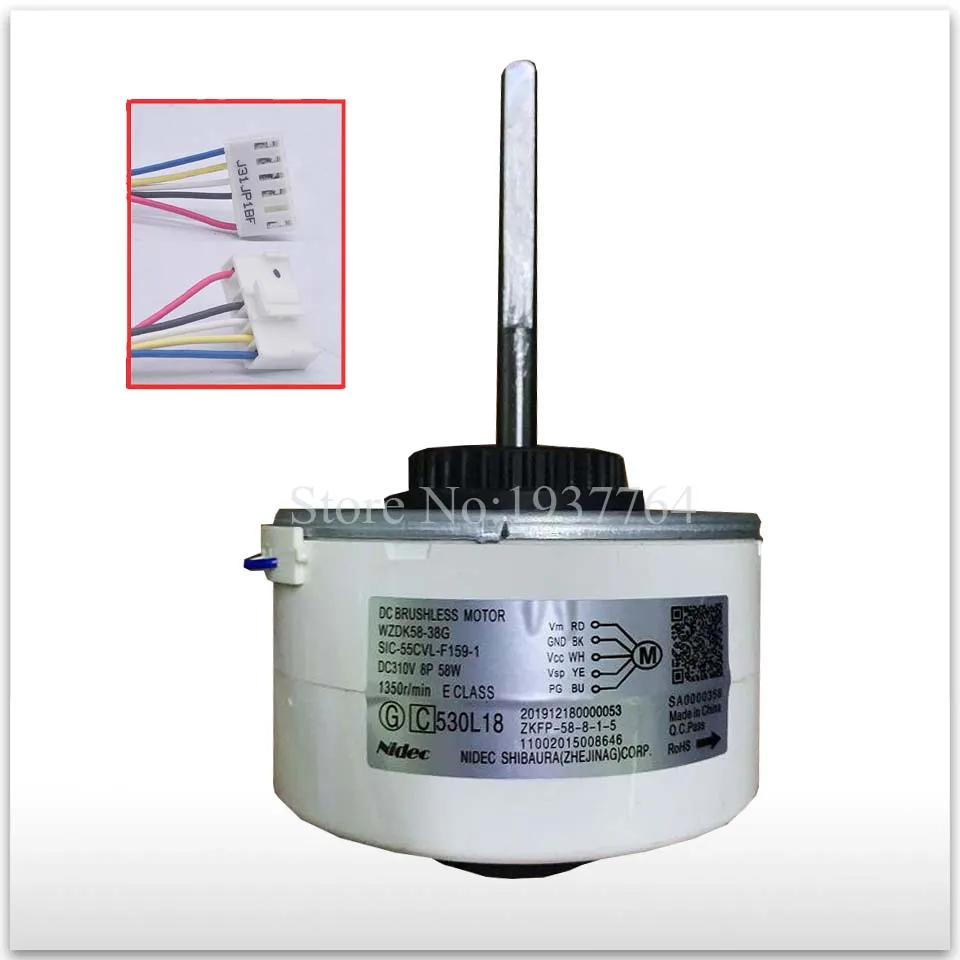 New-for-air-conditioner-motor-WZDK58-38G-SIC-55CVL-F159-1-Fan-motor-SIC ...