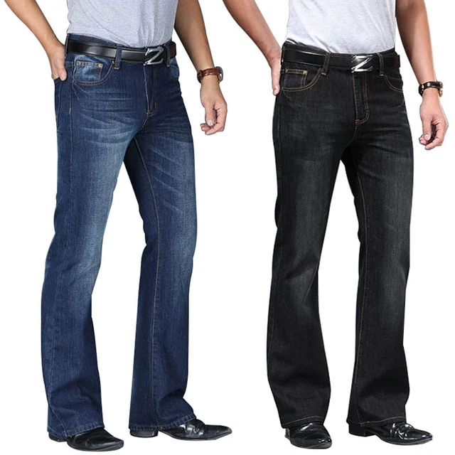 Black Bootcut Jeans For Men