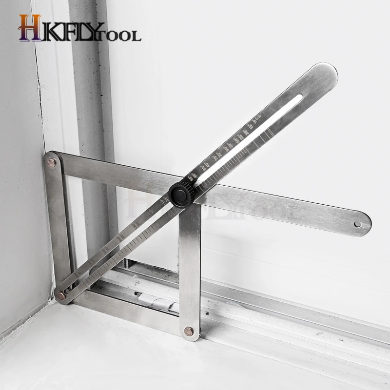 Dimensional Measurement ECYC Right Angle Bevel Corner Protractor Angle ...