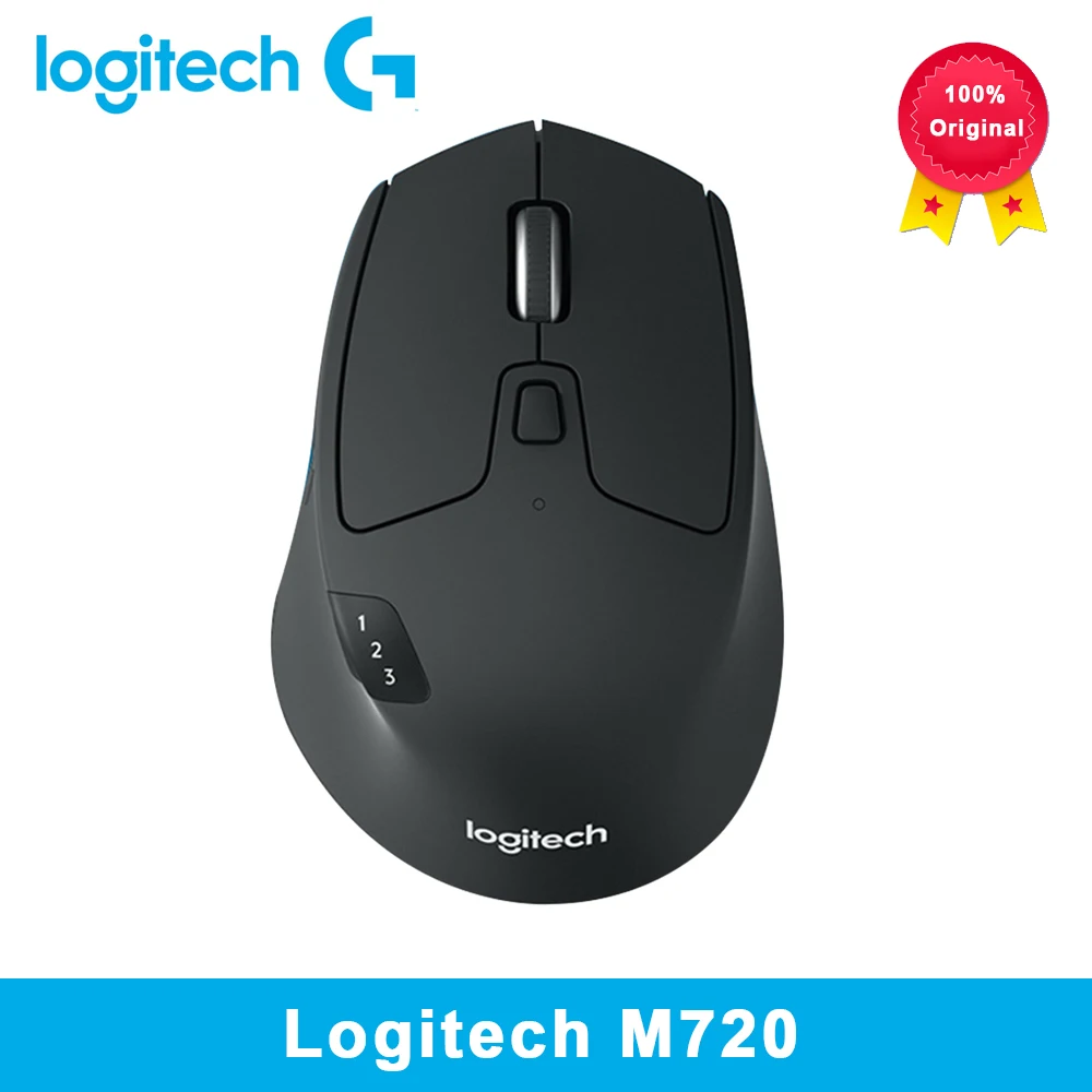 Logitech-M720-Wireless-Mouse-2-4GHz-Bluetooth-1000DPI-Gaming-Mice ...
