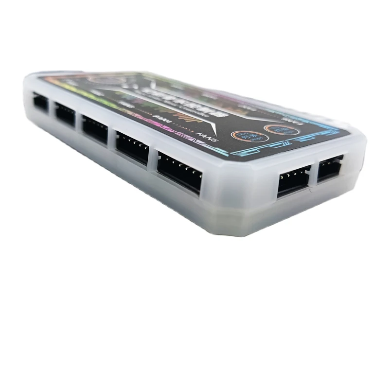 Magic Color Music Controller Fan Hub Support 6pin Rgb Fan And Led Strip ...