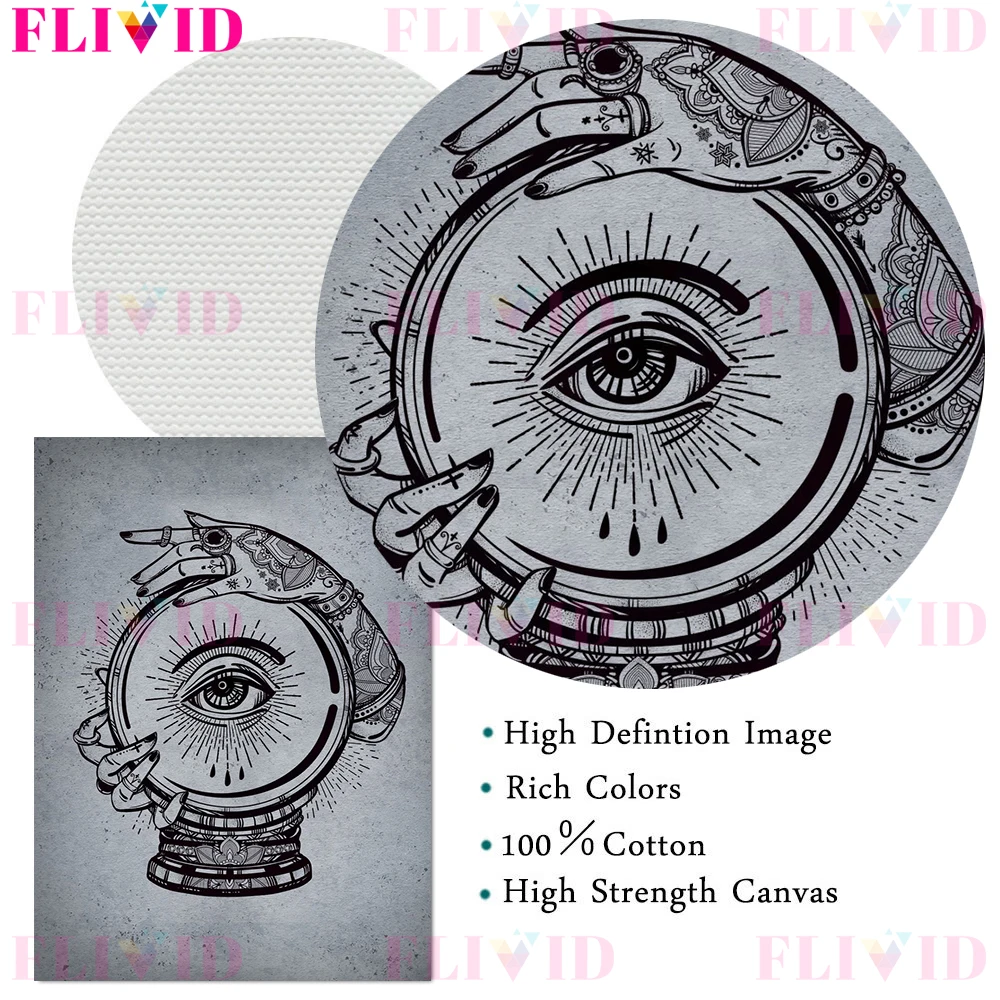 Gypsy Crystal Ball Drawing