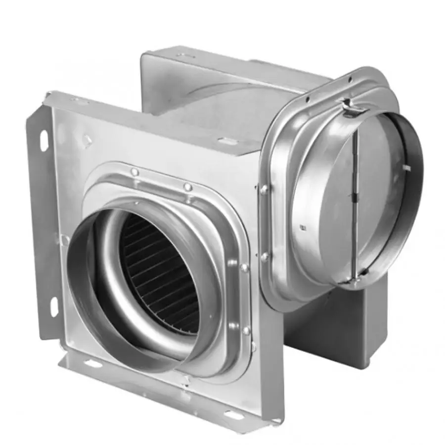 4Inch Axial Duct Fan Concealed Silent Air Ventilator Pipe Ventilation ...